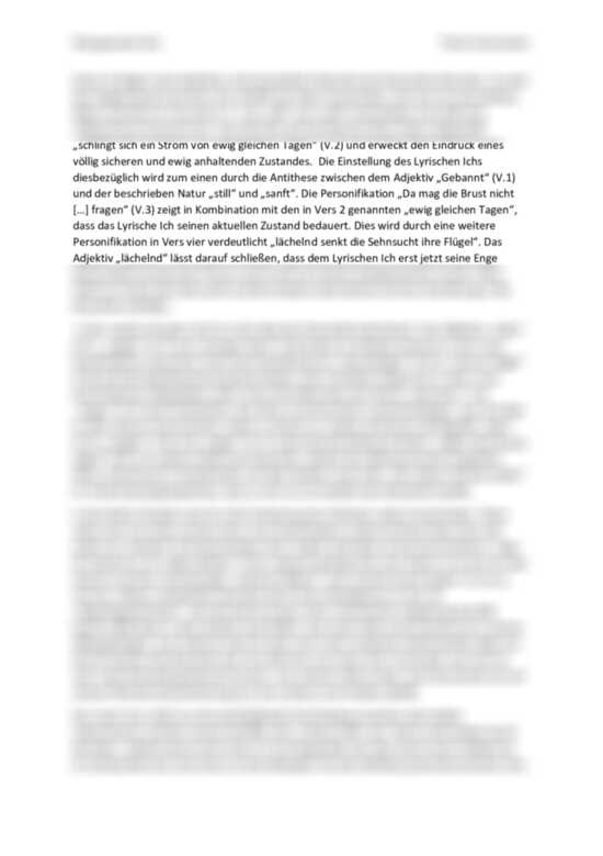 Gedichtanalyse: "Entschluss" von Joseph von Eichendorff - Romantik und ...