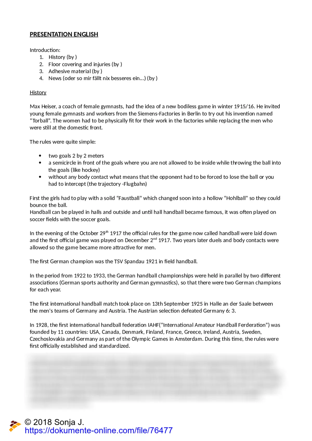 Comprehensive Handball History: Rules, Championships, and Records