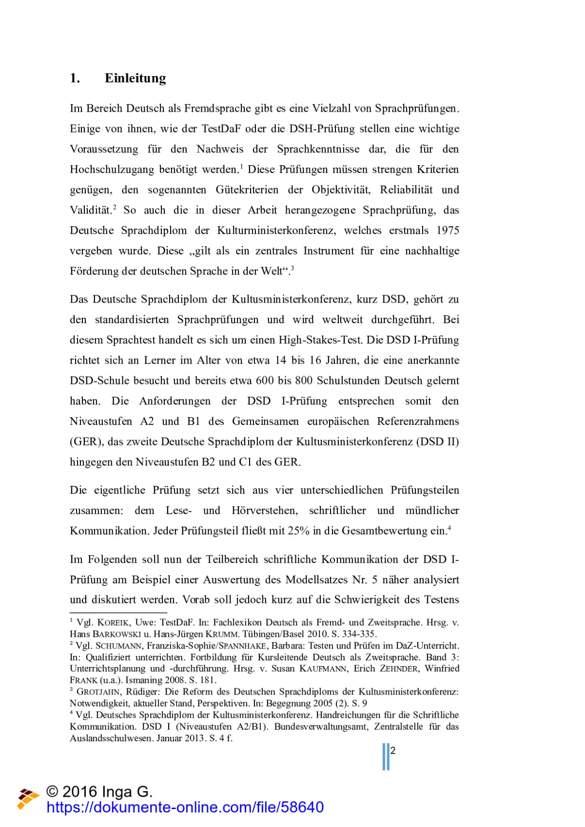 Optimierung der DSD I-Prüfung: Tiefenanalyse Schriftliche Kommunikation ...