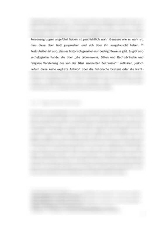 Ausgearbeiteter Unterrichtsentwurf Religion - Abrahma und Sara ´Verheißung´